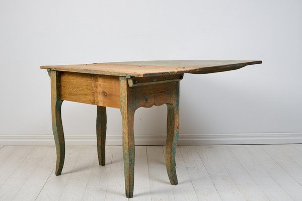 Antique pine drop leaf table store