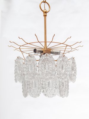 Rosette Crystal Chandelier Pair Of French Directoire Style Crystal