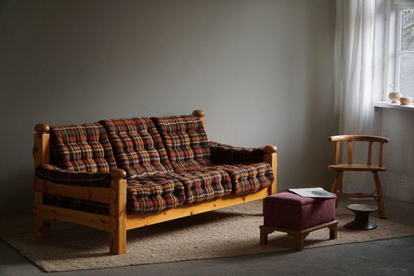 70s wood frame couch for sale store