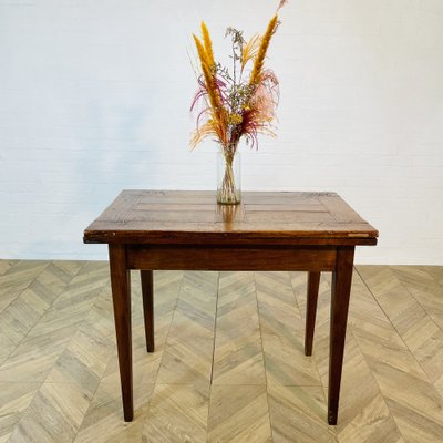 Georgian Mahogany Folding Tea Table