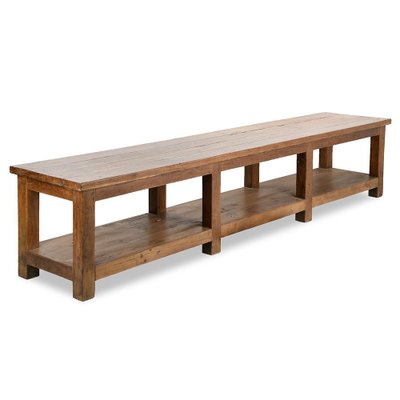Long Wooden Coffee or Low Console Table