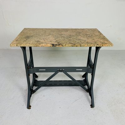 Marble top garden table store