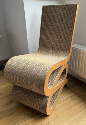 Wiggle Side Chair by Frank Gehry for Vitra 1970s