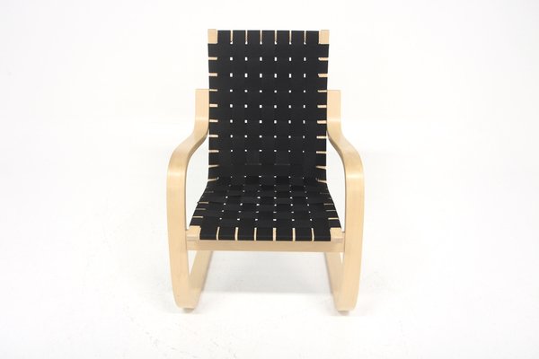Scandinavian Model 406 Chair by Alvar Aalto for Artek, 2000 Scandinavian Model 406 Chair by Alvar Aalto for Artek, 2000