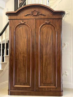 Mahogany wardrobe for sale store