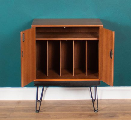 Vintage mid century record cabinet store