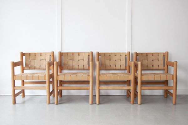 Mid Century Danish Armchairs 1960s Set of 4 for sale at Pamono