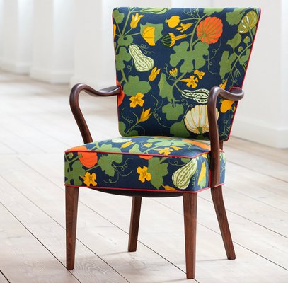 Eva velvet wingback cocktail chair store
