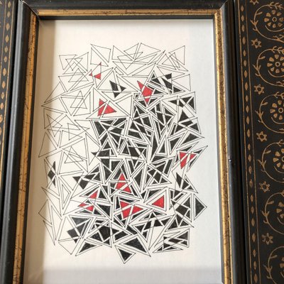 Abstract Pen Ink Drawings