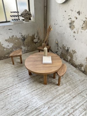 Elm coffee table round store