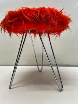 Fluffy stool chair store