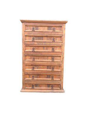 Oak tall boy dresser store