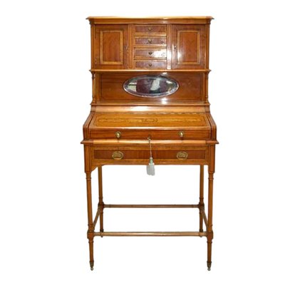 Tall secretary cabinet store