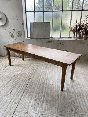 Pine and Oak Farm Table 1950s for sale at Pamono