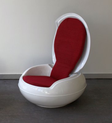 Garden Egg Armchair attributed to Peter Ghyczic for Veb Garden Egg Armchair attributed to Peter Ghyczic for Veb