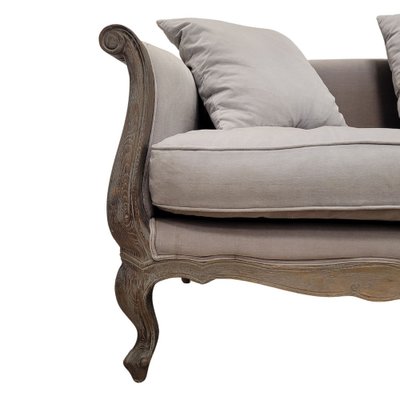 21st Century Sofa in Gray Velvet France for sale at Pamono