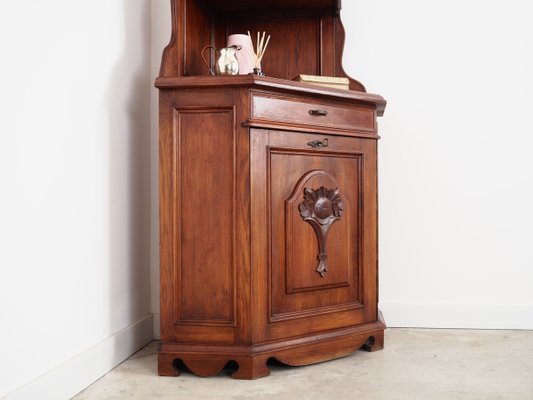 German Oak Corner Cabinet 1950s for sale at Pamono