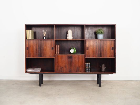 Danish Rosewood Bookcase by Erik Jensen for Westergaards Mobelfabrik 1970s for sale at Pamono
