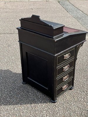 Black victorian desk store