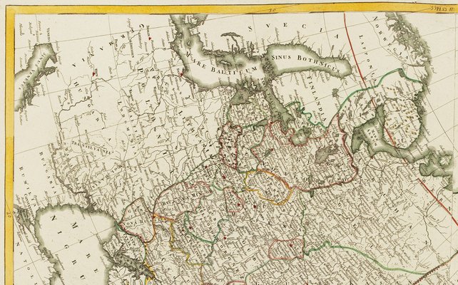 Russian Empire Map 1100