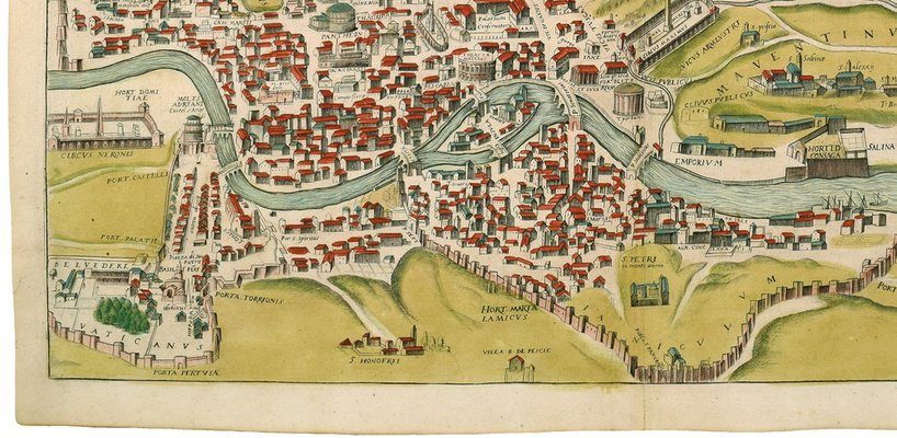 Old Rome Maps Map Of Ancient Rome | Map Of Rome Areas Maria Milani