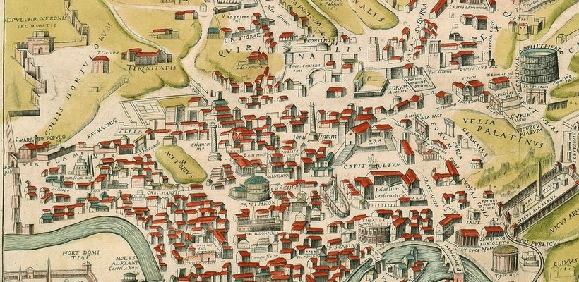 Old Rome Maps Map Of Ancient Rome | Map Of Rome Areas Maria Milani
