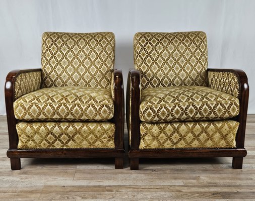 Art deco upholstered chair store