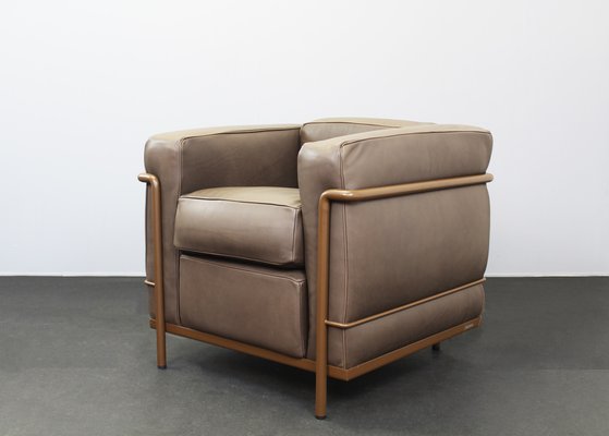 LC2 Chair by Le Corbusier for Cassina 2000s for sale at Pamono