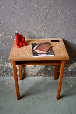 Childrens Desk School Chair 1950s Set of 2