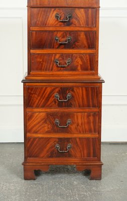 Vintage Tallboy im Georgianischen Stil mit 6 Schubladen bei Pamono kaufen