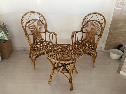 Retro rattan garden furniture store