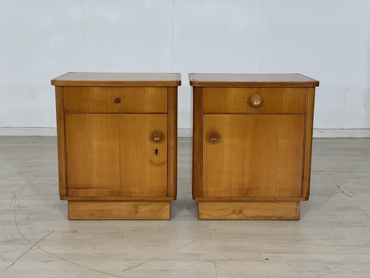 Vintage Bedside Tables Set of 2