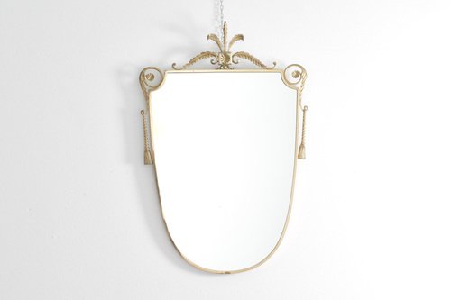Retro Looking In Mirror Vintage Mirror Classic Retro Style Made In
