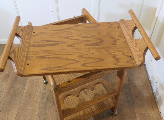Butlers tray on wheels store