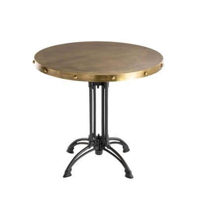 Eden Pigalle Brass Bistro Table by Il Bronzetto