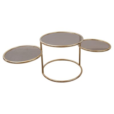 Milo baughman brass coffee table store