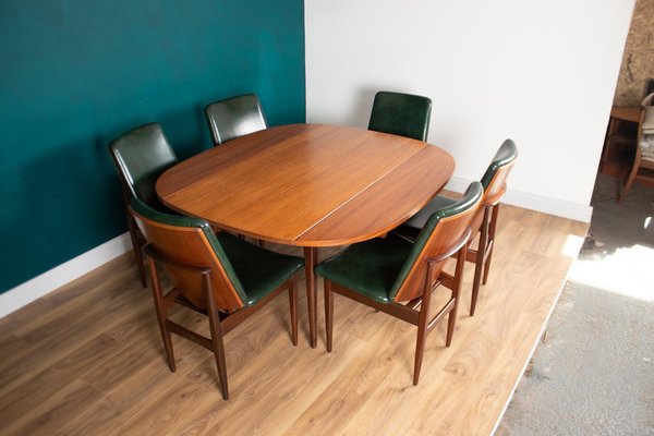 Mid century style dining table and chairs store
