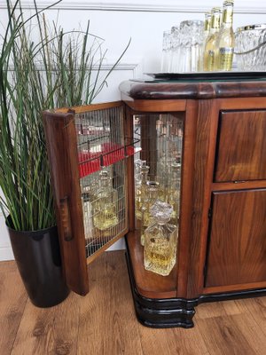 Vintage dry bar cabinet store