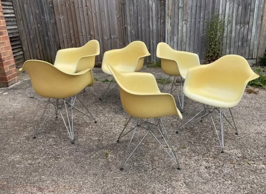 Vintage Retro Chair Plastic Stackable Molded Plastic Mid
