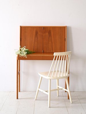 Scandinavian Dressing Table with Mirror 1960s