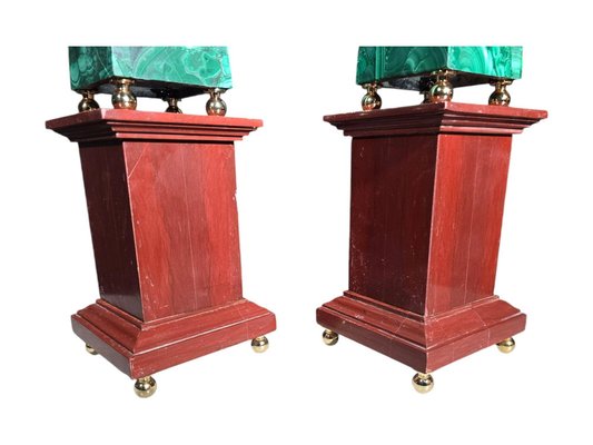 Malachite and red jasper store