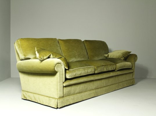 Retro green couch store