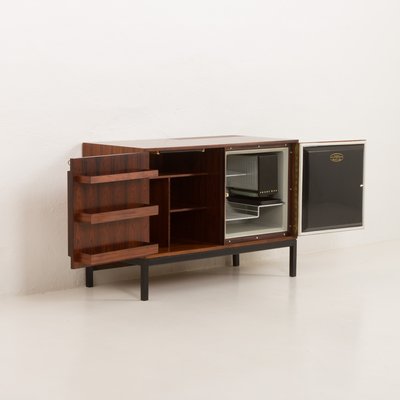 Vintage Rosewood Bar Cabinet by Sigvard Bernadotte Acton Bjorn for Atlas and Silkeborg Mobelfabrik 1960s for sale at Pamono