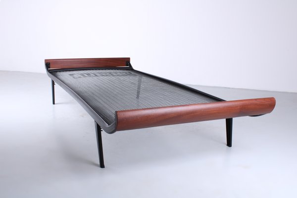 Cleopatra Daybed in Black by by Andre Cordemeyer for Auping 1960s