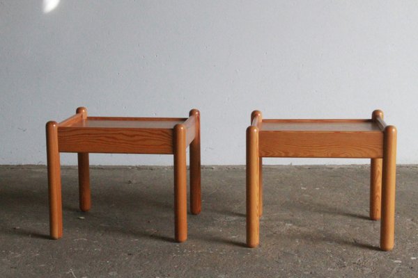 Pine side tables for sale store