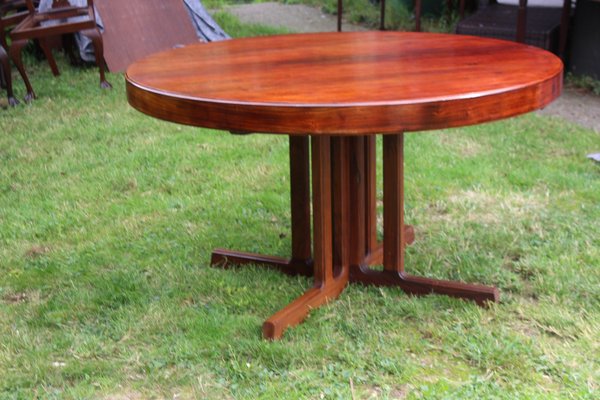 Rosewood Extending Dining Table by Johannes Andersen for sale at Pamono