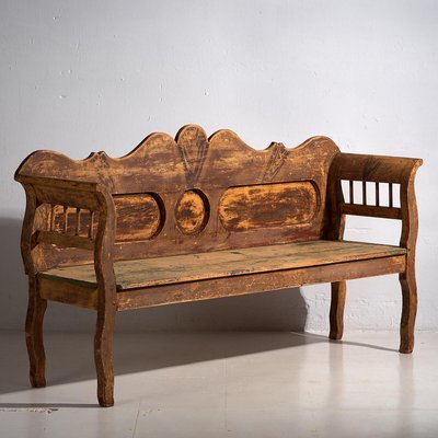 Vintage Outdoor Bench 1920