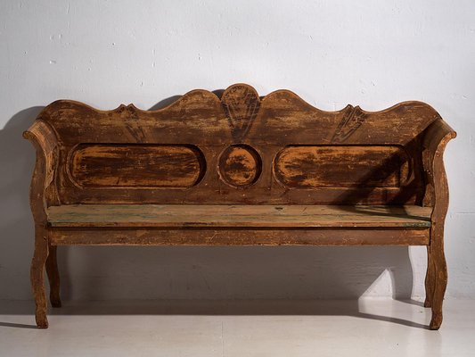 Vintage Outdoor Bench 1920