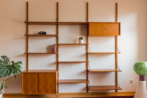 Modular Wall Shelving System by Poul Cadovius for Cado 1960s for sale at Pamono