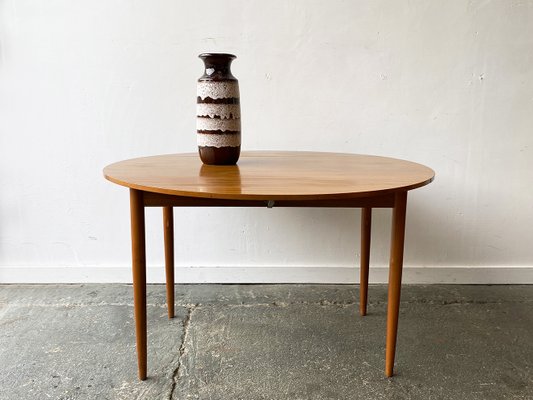 Mid Century Modern Drop Leaf Table by Schrieber Furniture 1960s